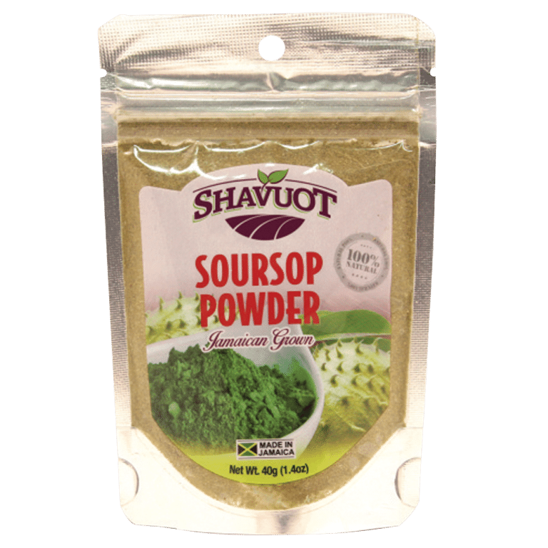SHAVUOT SOURSOP POWDER 40G – Carib Import & Export Inc.