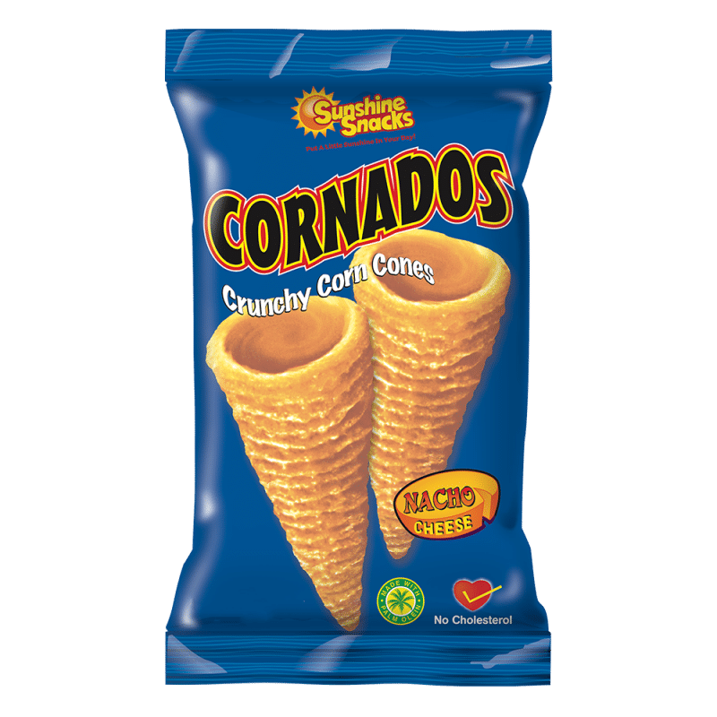SUNSHINE SNACKS - CORNADO BBQ 48G - Carib Import & Export Inc.