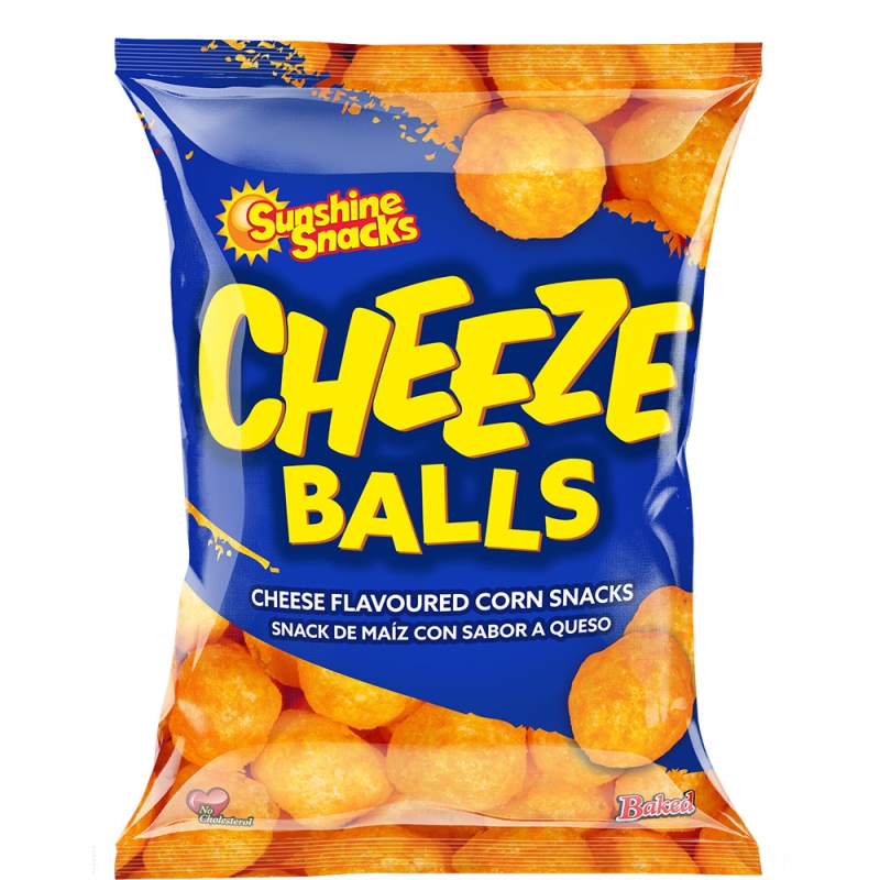 SUNSHINE SNACKS – CHEEZE BALLS 35g – Carib Import & Export Inc.
