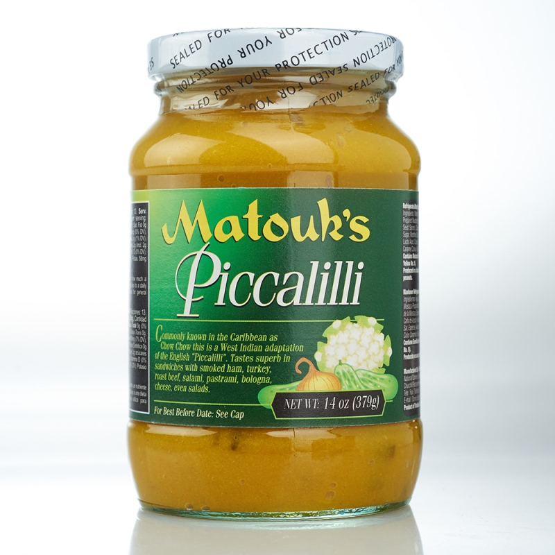 Matouk Piccalilli 13.4fl oz (379g) – Carib Import & Export Inc.